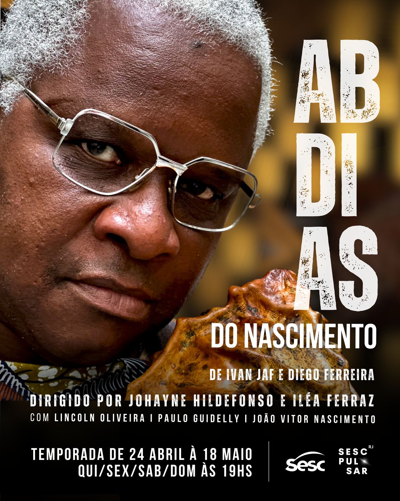 Teatro de Memória e Resistência: Abdias do Nascimento ganha espetáculo sobre sua trajetória no ...